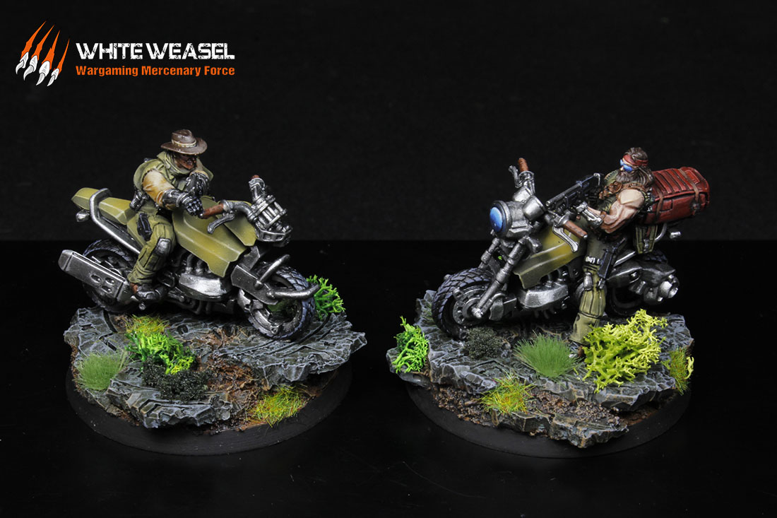 Infinity Usariadna army - White Weasel Studio