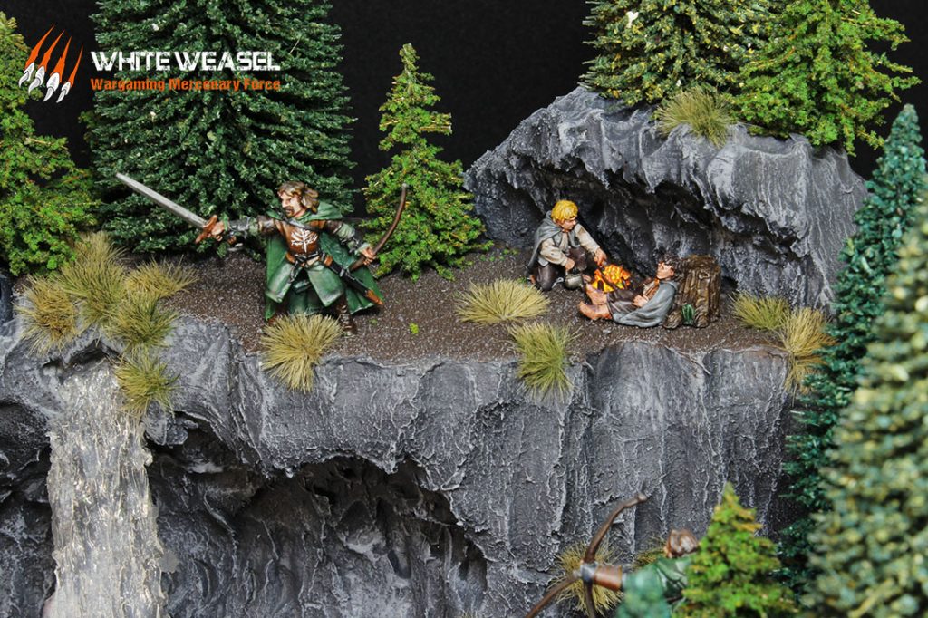 "The Forbidden Pool" Diorama. The Lord of the Rings - White Weasel Studio