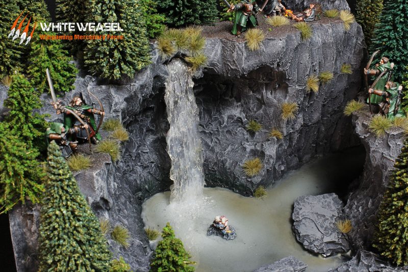 "The Forbidden Pool" Diorama. The Lord of the Rings - White Weasel Studio