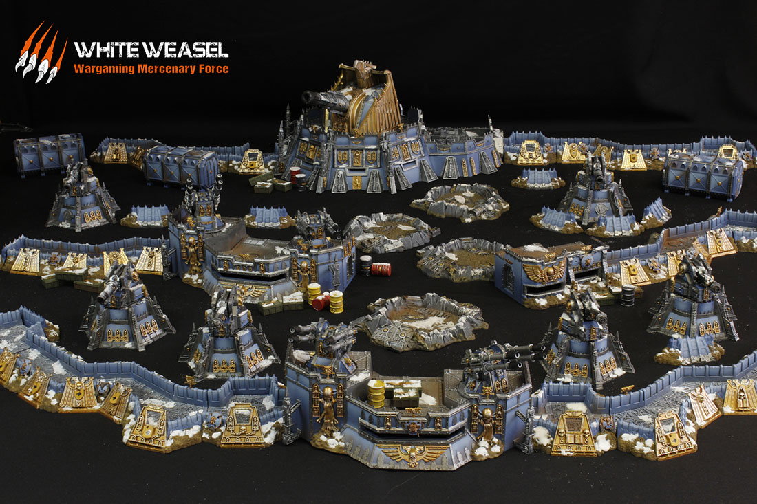 Space Wolves scenery Warhammer 40K - White Weasel Studio