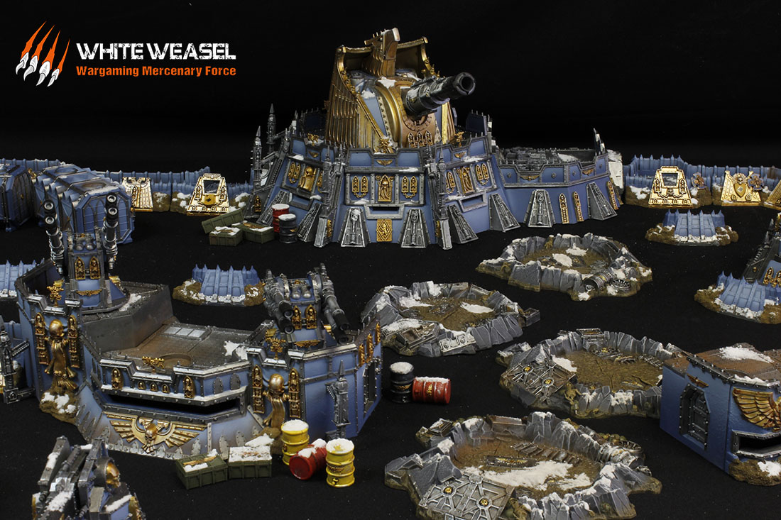 Space Wolves scenery Warhammer 40K - White Weasel Studio