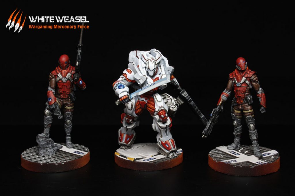 Infinity Nomads army - White Weasel Studio
