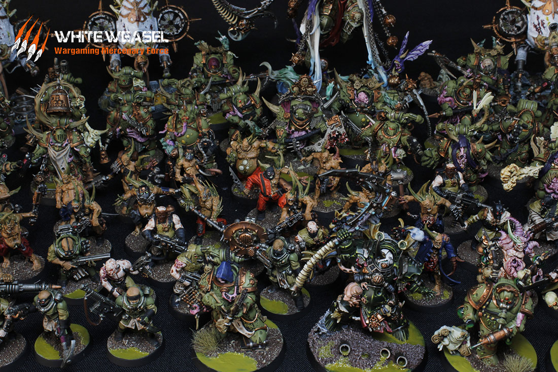 Nurgle Death Guard massive army - White Weasel Studio