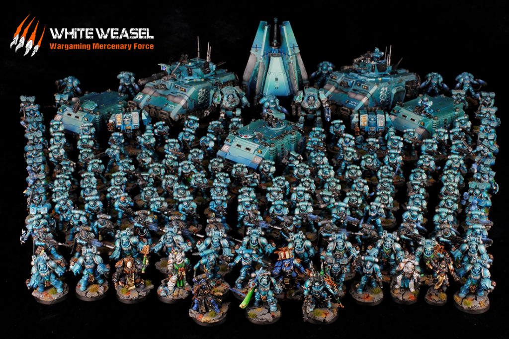 Alpha Legion massive army - White Weasel Studio