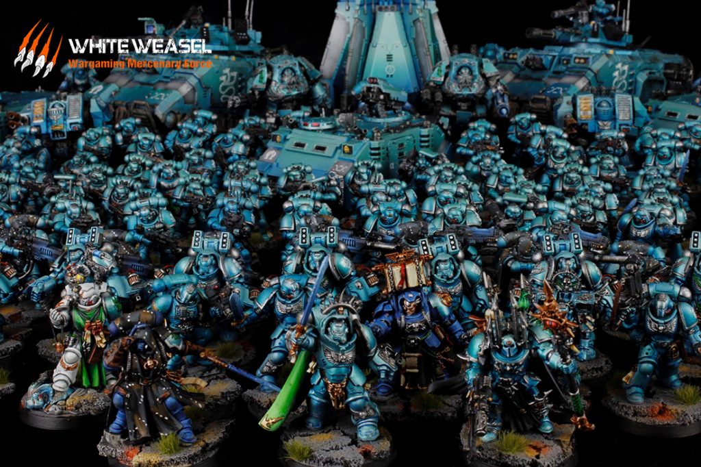 Alpha Legion massive army - White Weasel Studio