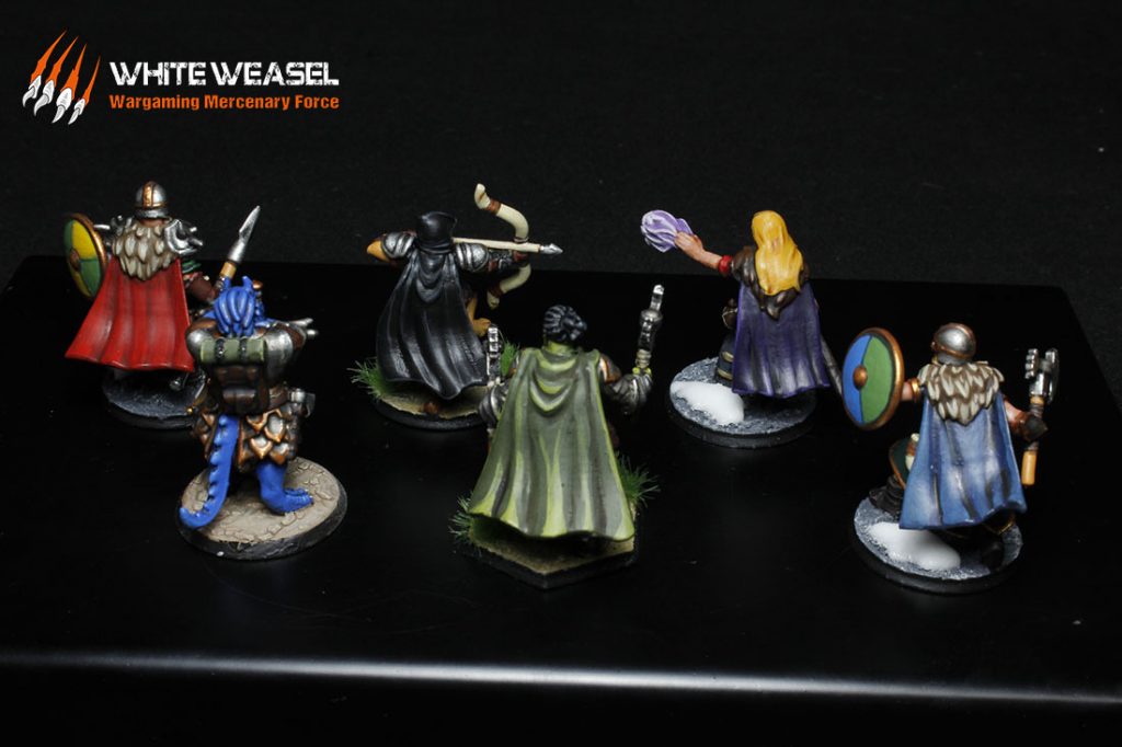 Heroforge characters Dungeons & Dragons - White Weasel Studio