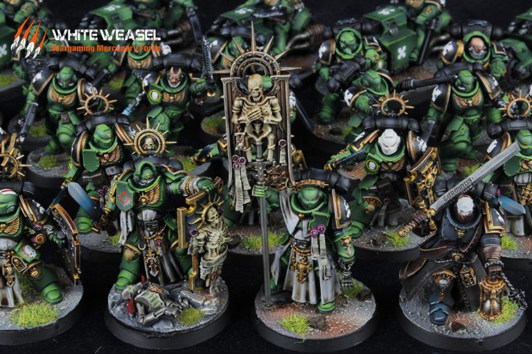 WH40K Indomitus Box Set (Salamanders vs. Novokh) - White Weasel Studio