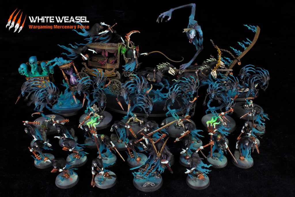 Nighthaunt army Age of Sigmar - White Weasel Studio