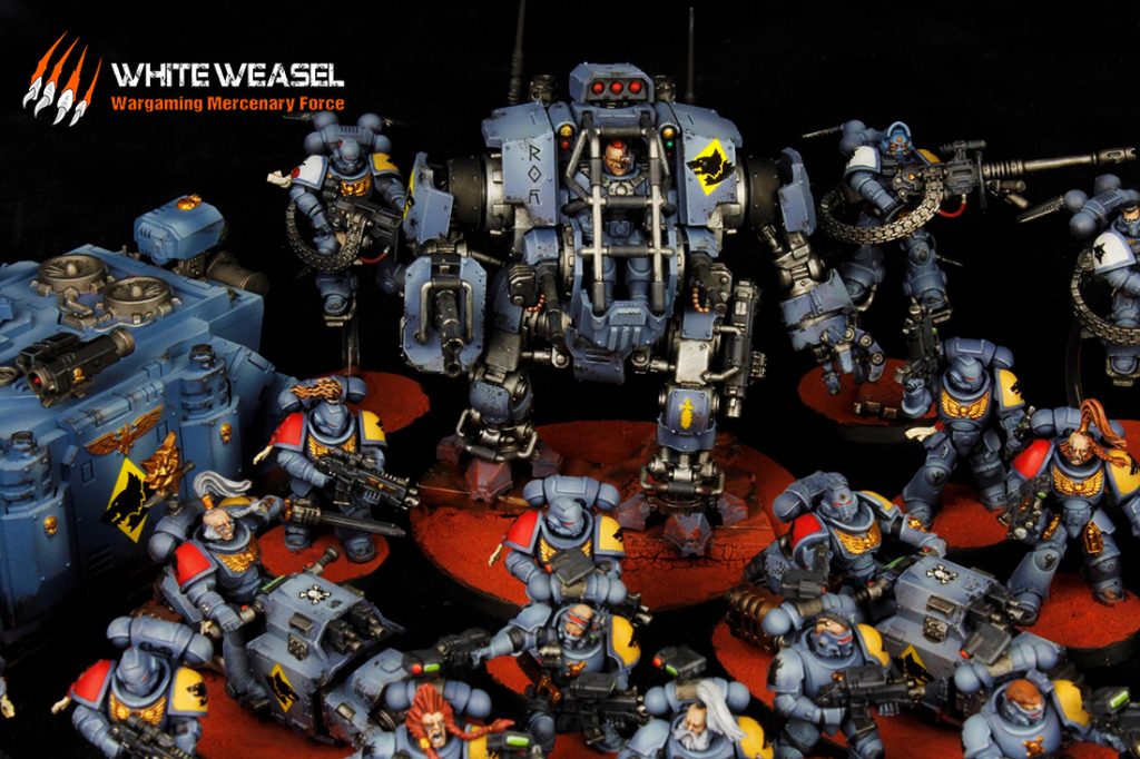 Primaris Space Wolves army (Indomitus set) - White Weasel Studio