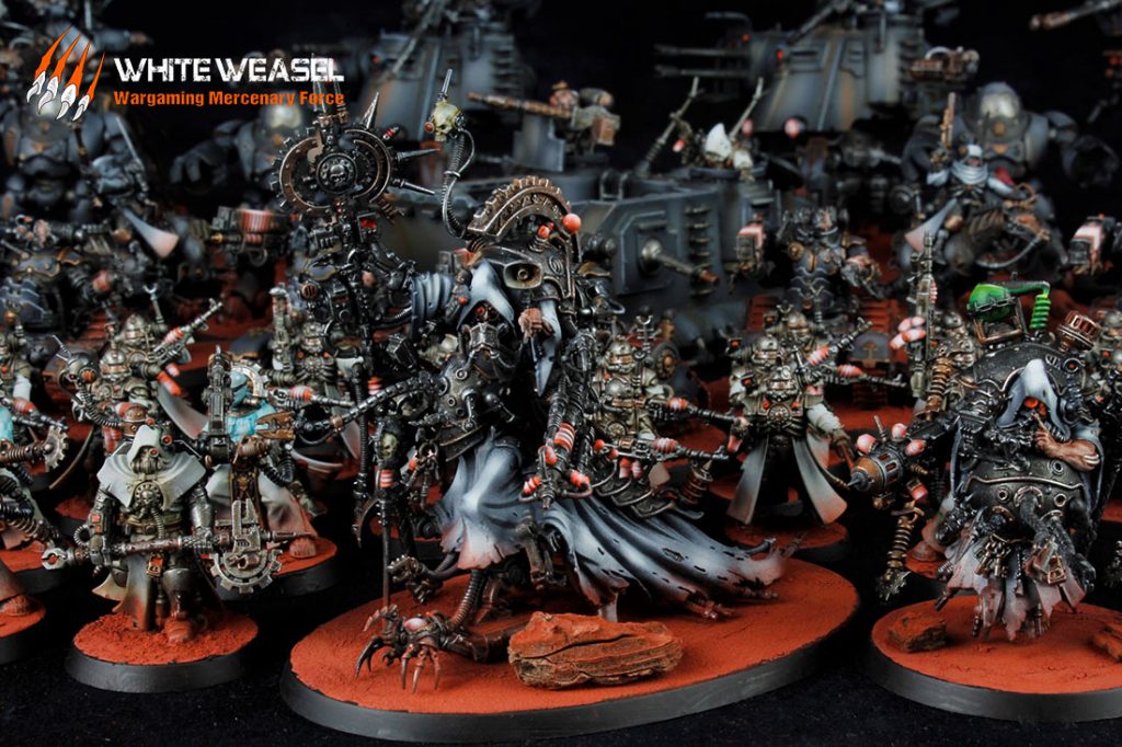 Adeptus Mechanicus Army Grey scheme - White Weasel Studio