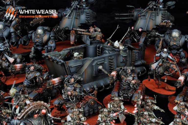Adeptus Mechanicus Army Grey scheme - White Weasel Studio