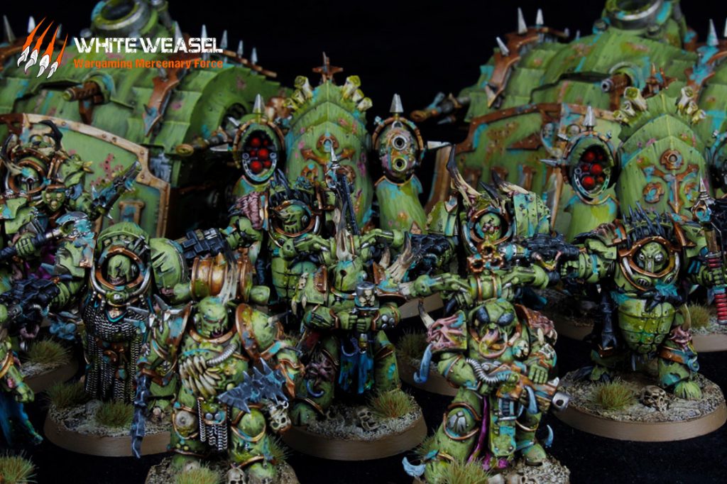 Nurgle Death Guard Army - White Weasel Studio