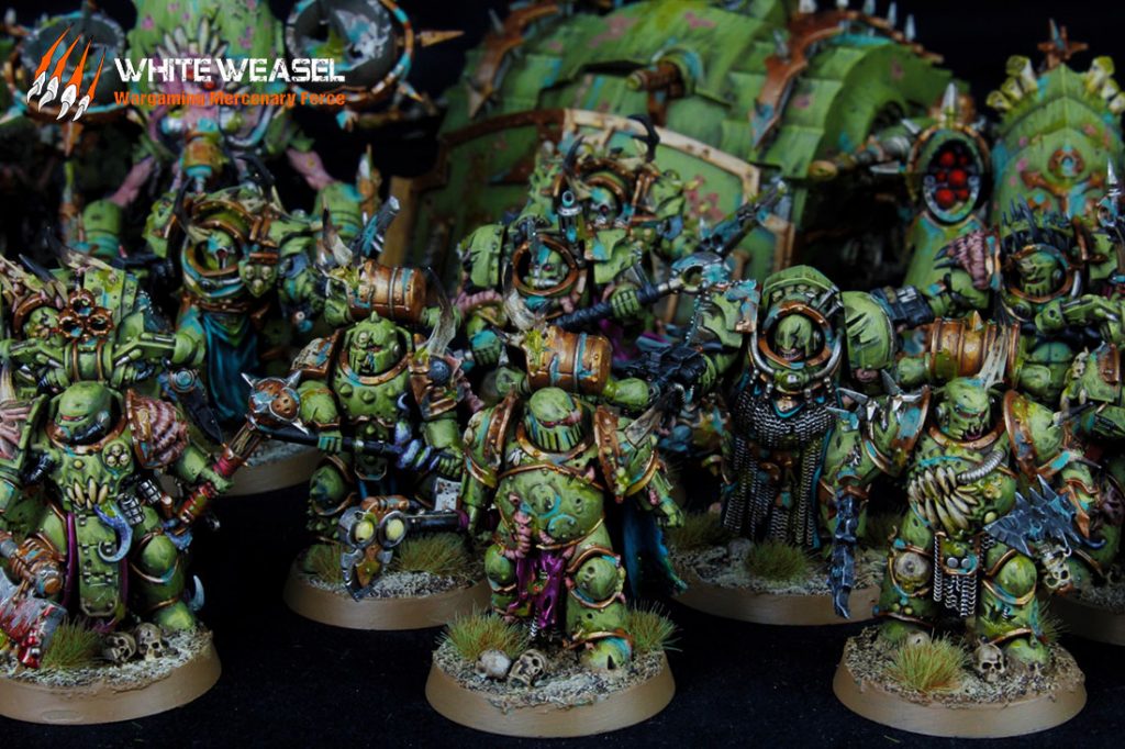 Nurgle Death Guard Army - White Weasel Studio
