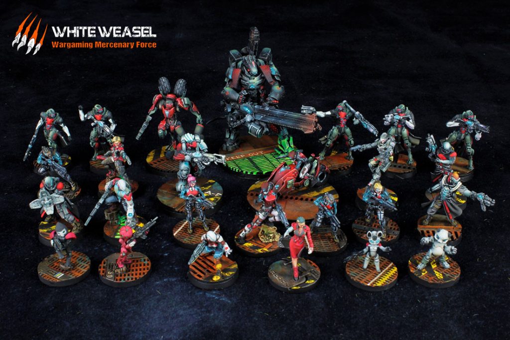 Tunguska Infinity army (Nomads) - White Weasel Studio
