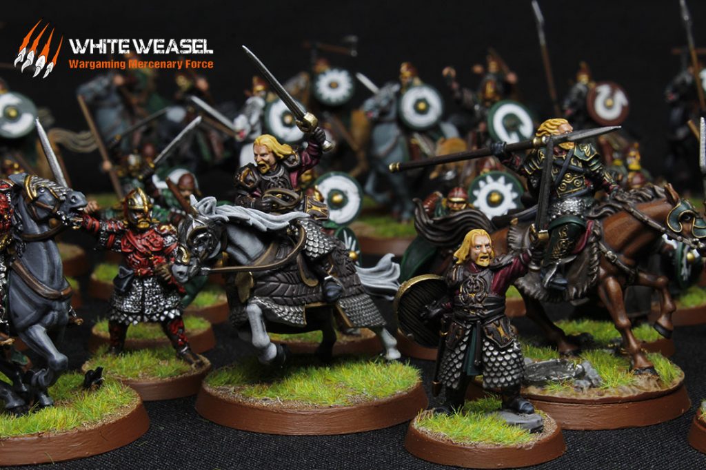 Ride for Ruin and the World's Ending! Rohan army LOTR - White Weasel Studio