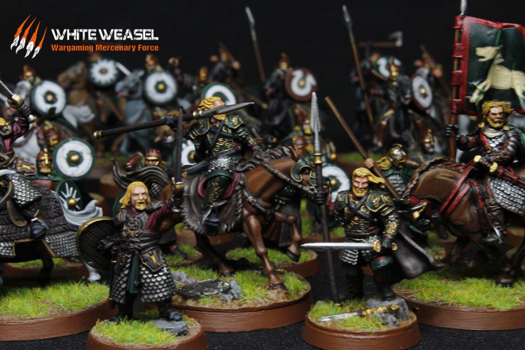 Ride for Ruin and the World's Ending! Rohan army LOTR - White Weasel Studio